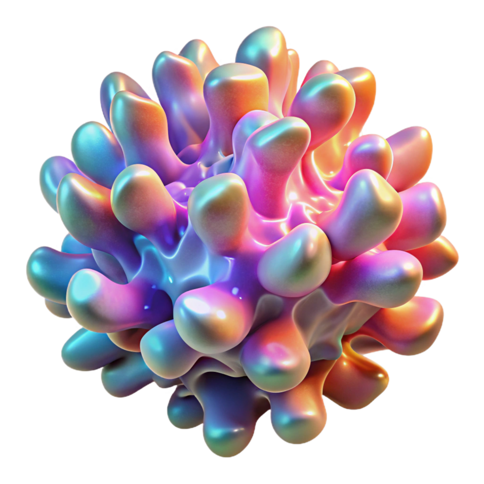 Vibrant Rustic A Complex Fractal Structure Resembling A High Resolution