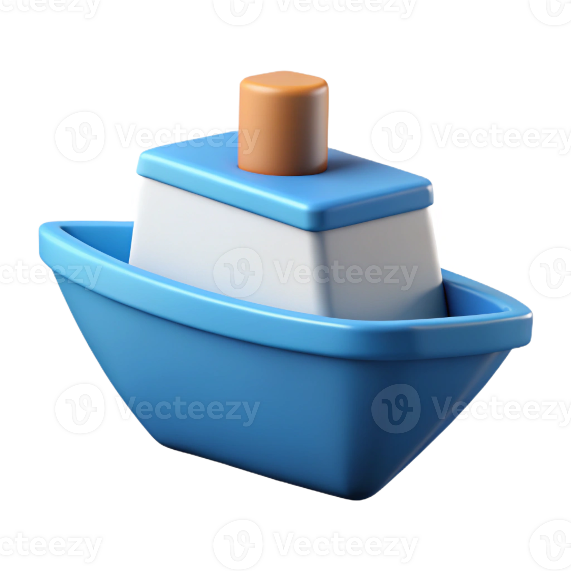 Intense Striking Pictogram Of A Boat Crisp Edges Flat Color Single Weight Stroke Scalable