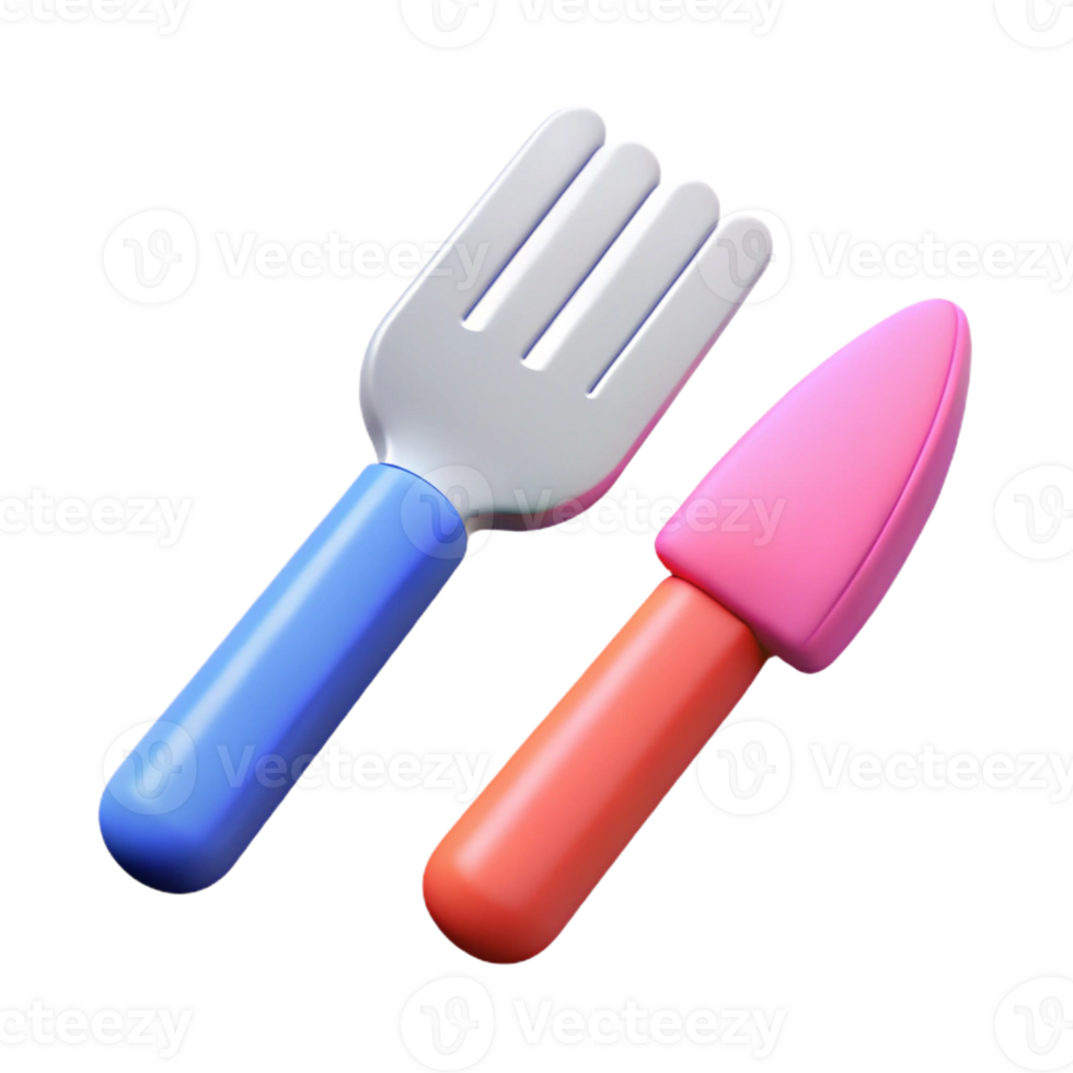 Rare Organic Pictogram Of A Fork And Knife Flat Color Minimal Design Crisp Edges Scalable