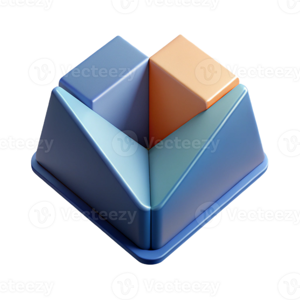 Remarkable Rustic Abstract Geometric Shape Resembling A Book Flat Color Clean Lines Scalable