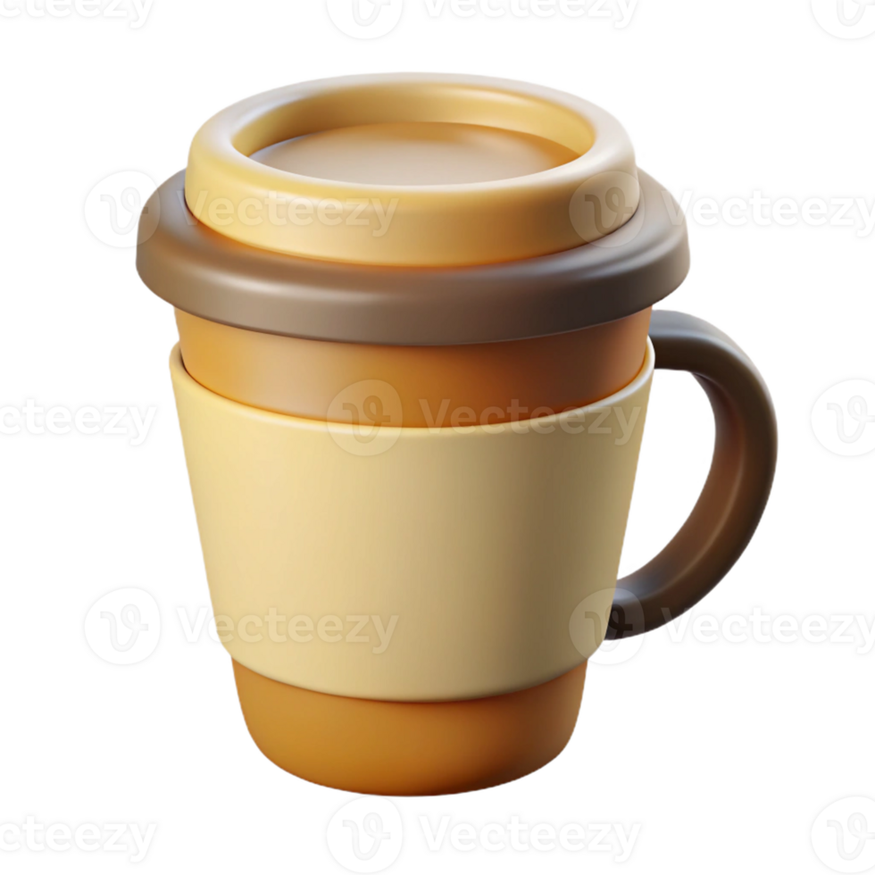 Impressive Memorable Clean Lines Outline Of A Coffee Cup Minimal Flat Color Scalable Design