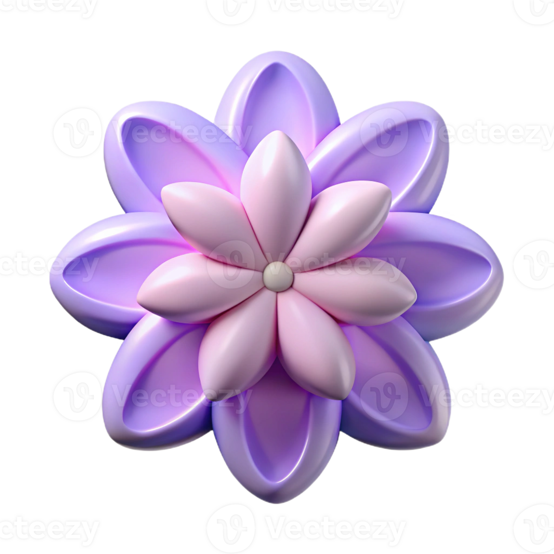 Unforgettable Surreal Symmetrical Flat Color Outline Of A Flower Clean Lines Scalable Design