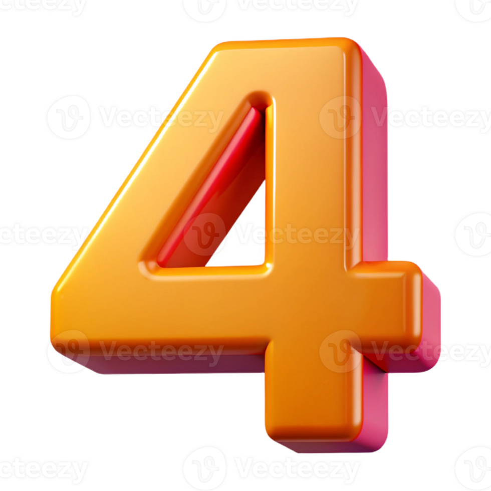 Intense Stunning Bold Flat Color Number Clean Lines Scalable Design Scalable Design Gallery