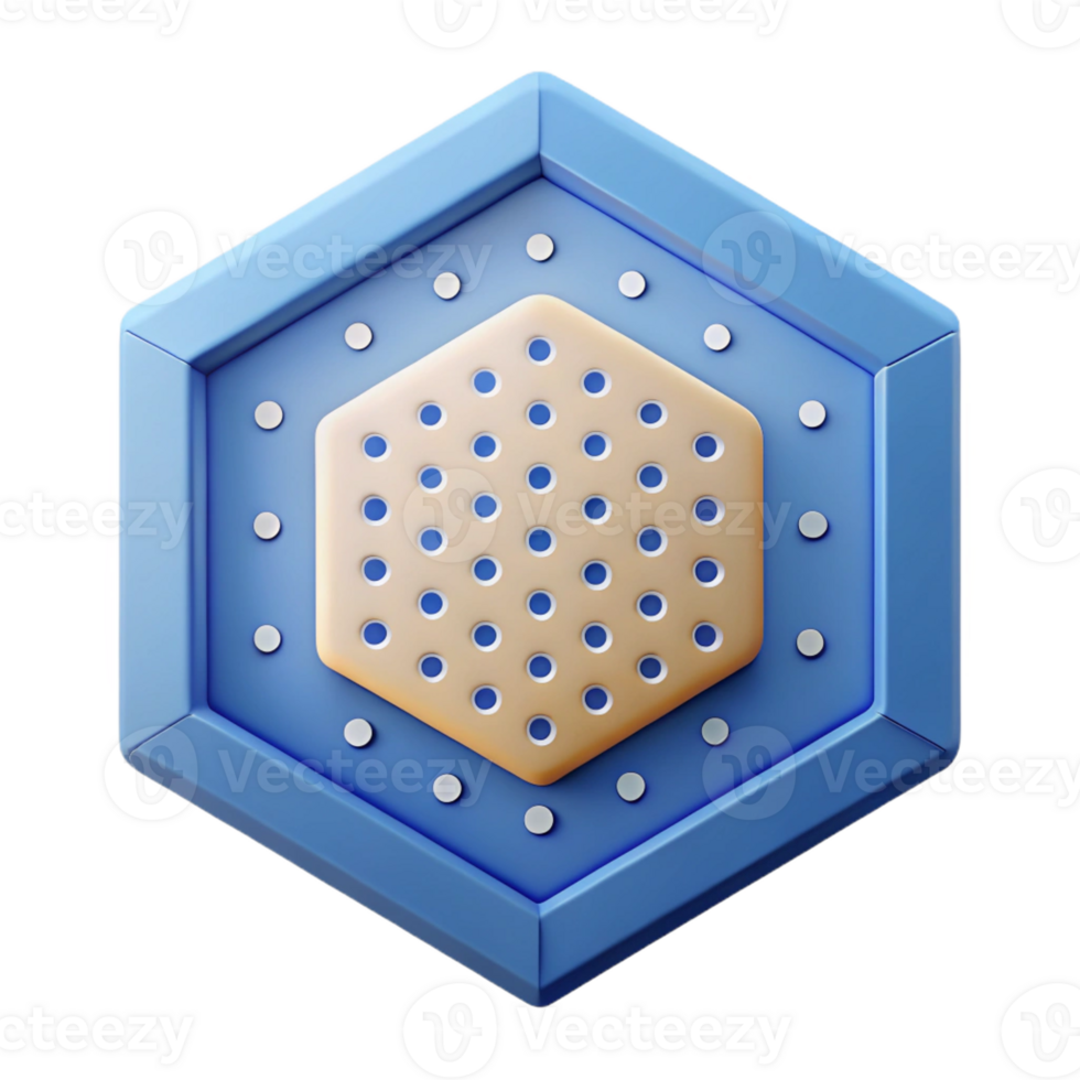 vibrant nostalgic tropical Minimal, overlapping hexagon pattern with ...