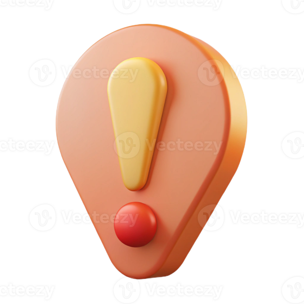 Alluring Bold Avant Garde Clean Lines Scalable Exclamation Point With Sharp Edges Flat Color