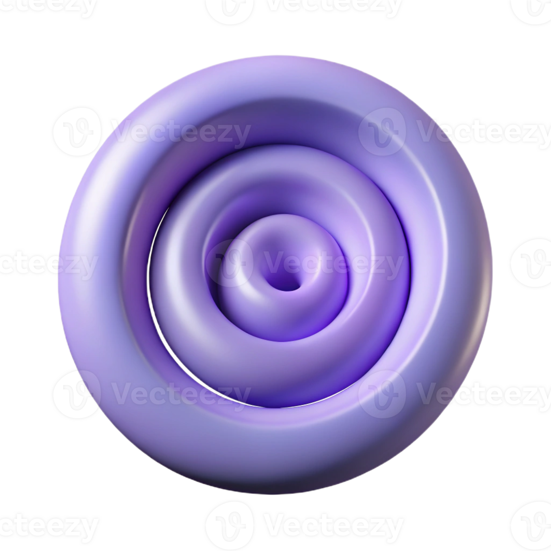 Reflective Spectacular Spiral Shape With A Single Weight Stroke Minimal Flat Color Scalable