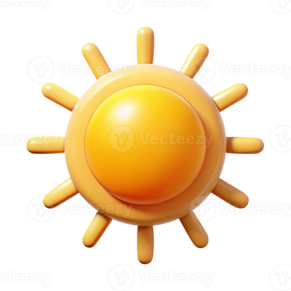 Stunning Creative Clean Lines Create A Minimalist Scalable Sun Icon Flat Color Crisp Edges