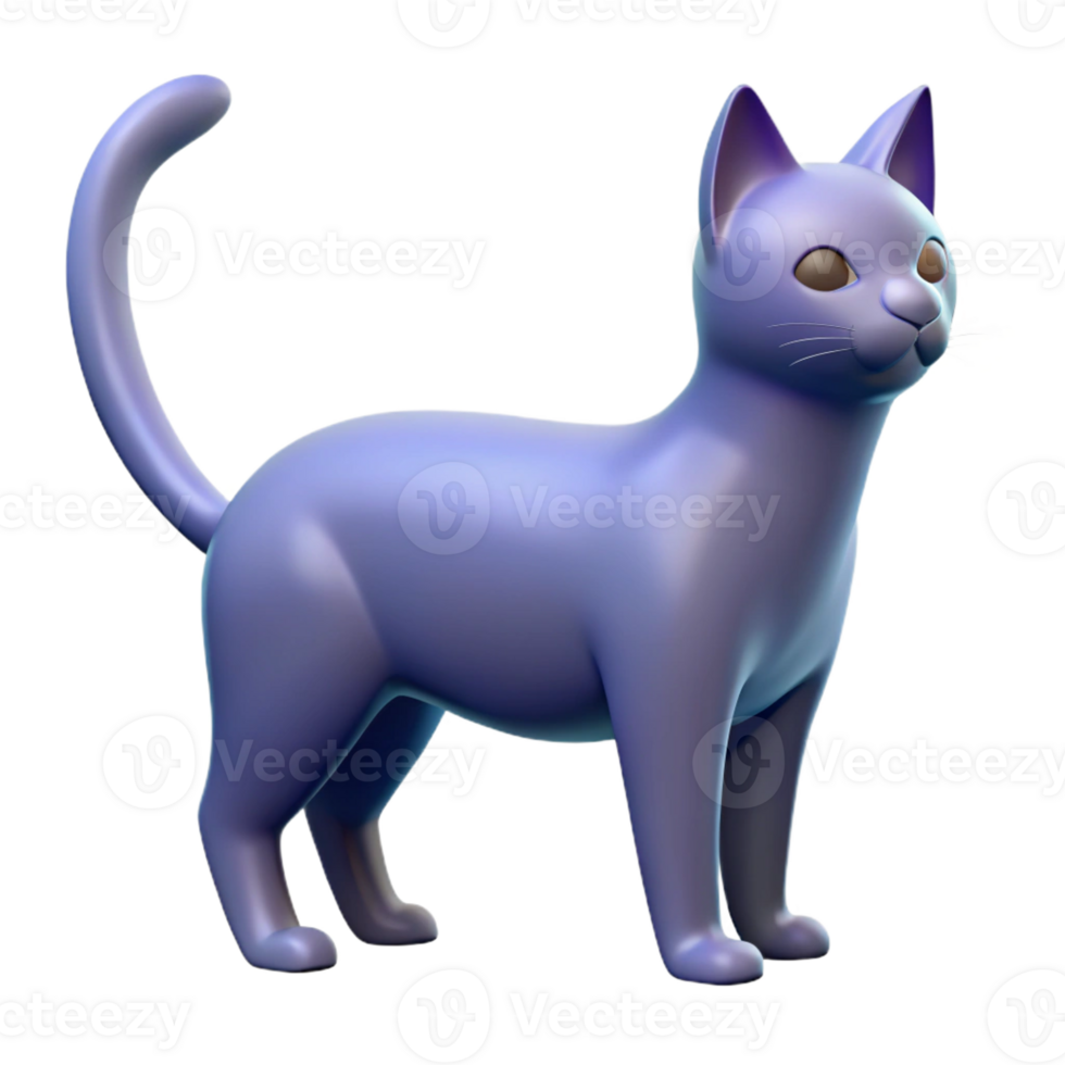 Mesmerizing Memorable Crisp Edges Define A Stylized Scalable Cat