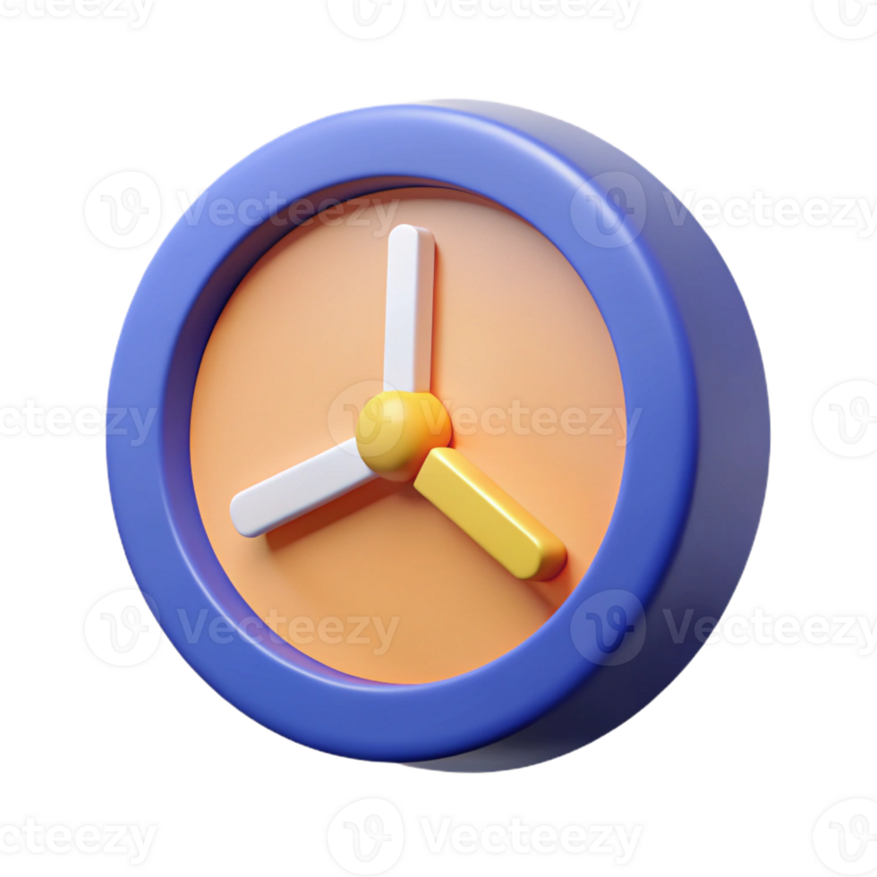 Exquisite Remarkable Minimal Geometric Representation Of A Clock Flat Color Single Weight