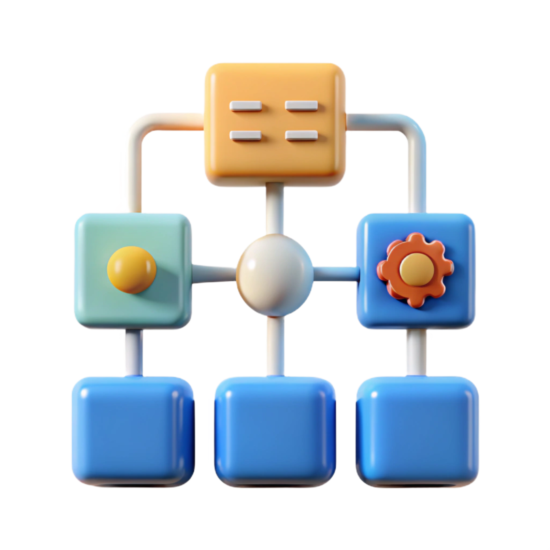 alluring elegant Machine learning algorithm flowchart with Transparent Background 4K 60339412 PNG