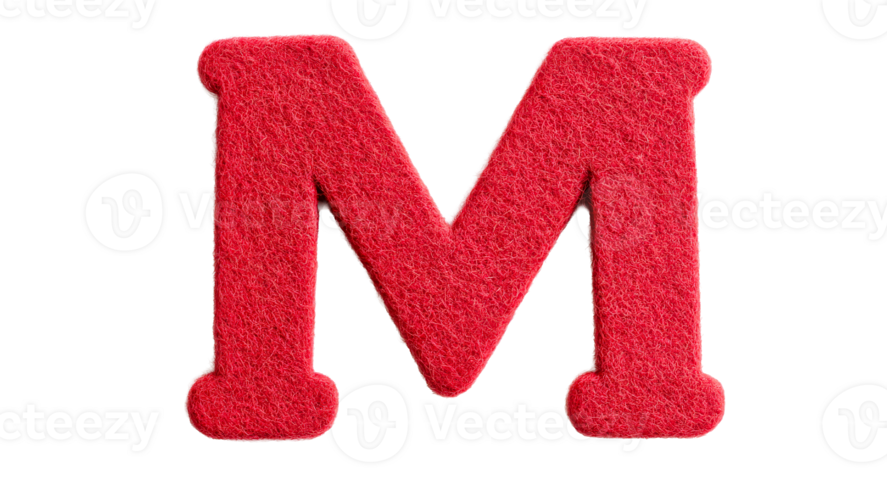 The Letter M In Red