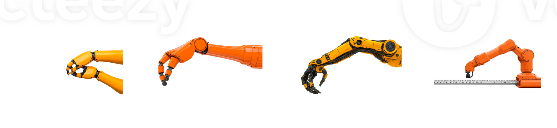Different robotic arms with diverse functionalities 60357411 PNG Different robotic arms with diverse functionalities 60357411 PNG