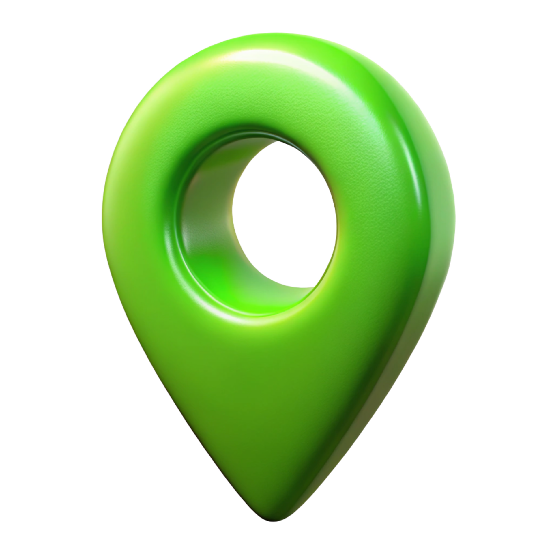 Map Pointer Icon Shiny, 3D Rendering, Navigation 60359054 PNG