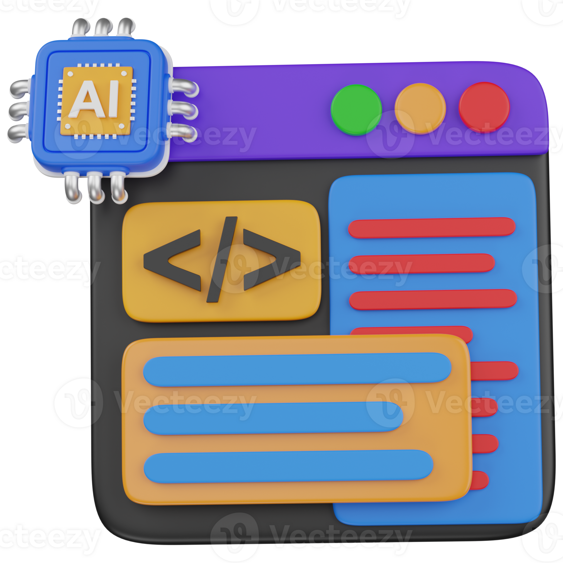 Ai Powered Coding And Web Development 60379222 Png