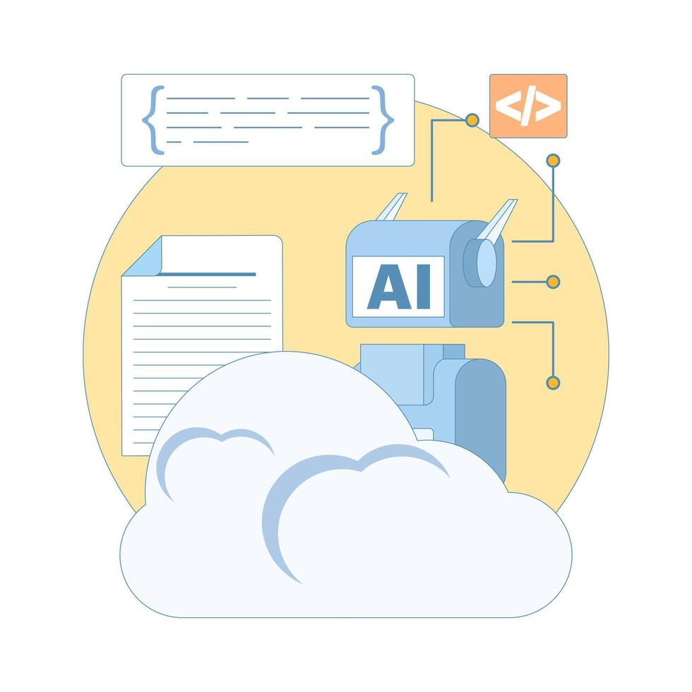 Cloud Based Ai Training Concept For Machine Learning And Deep Learning Development Ai Cloud