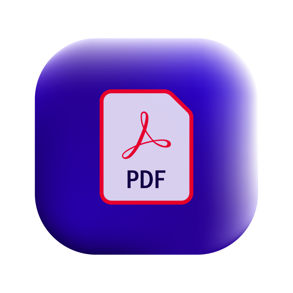 adobe pdf icône illustration 60385652 PNG