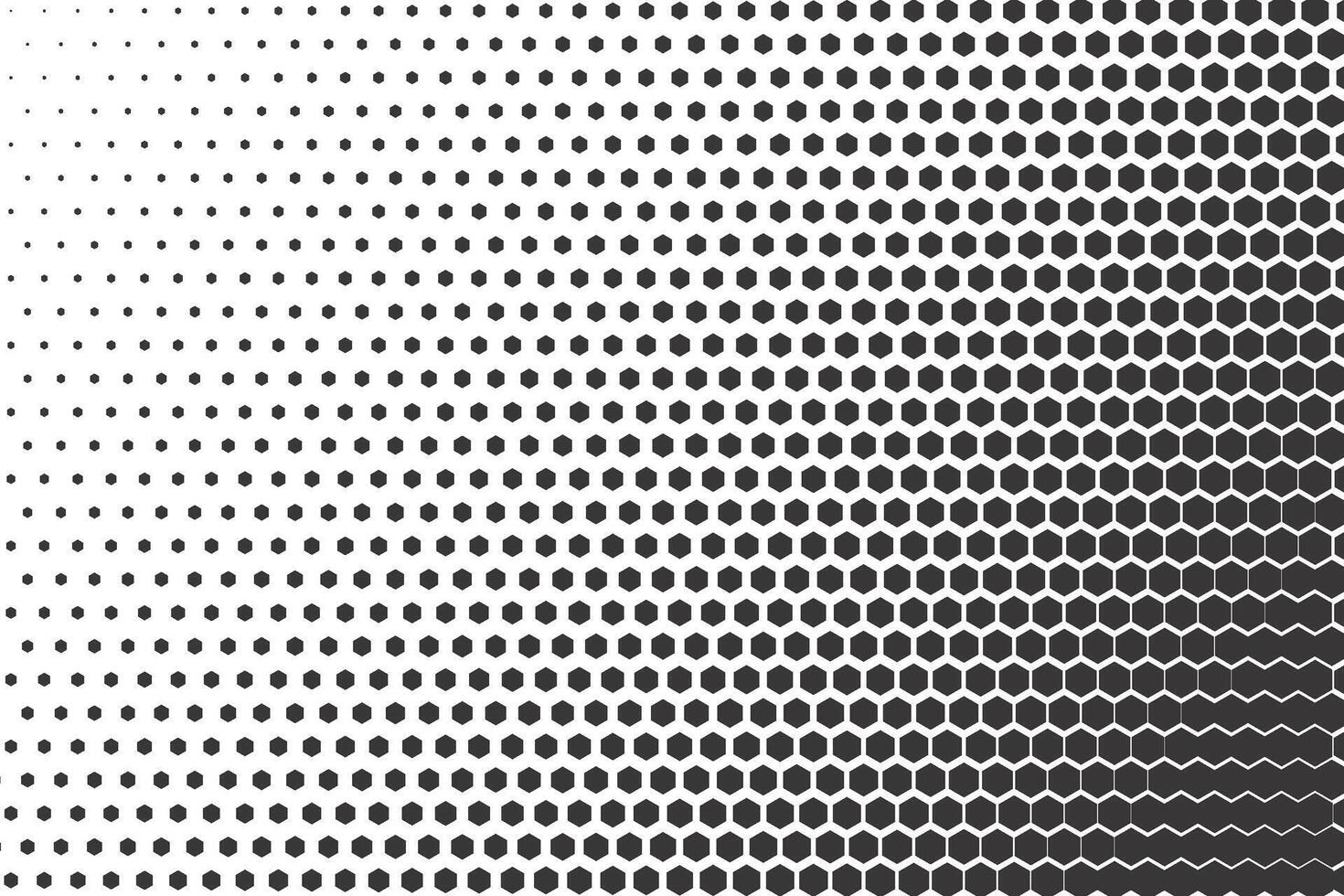 Hexagonal halftone pattern. Honeycomb fade background. Abstract ...