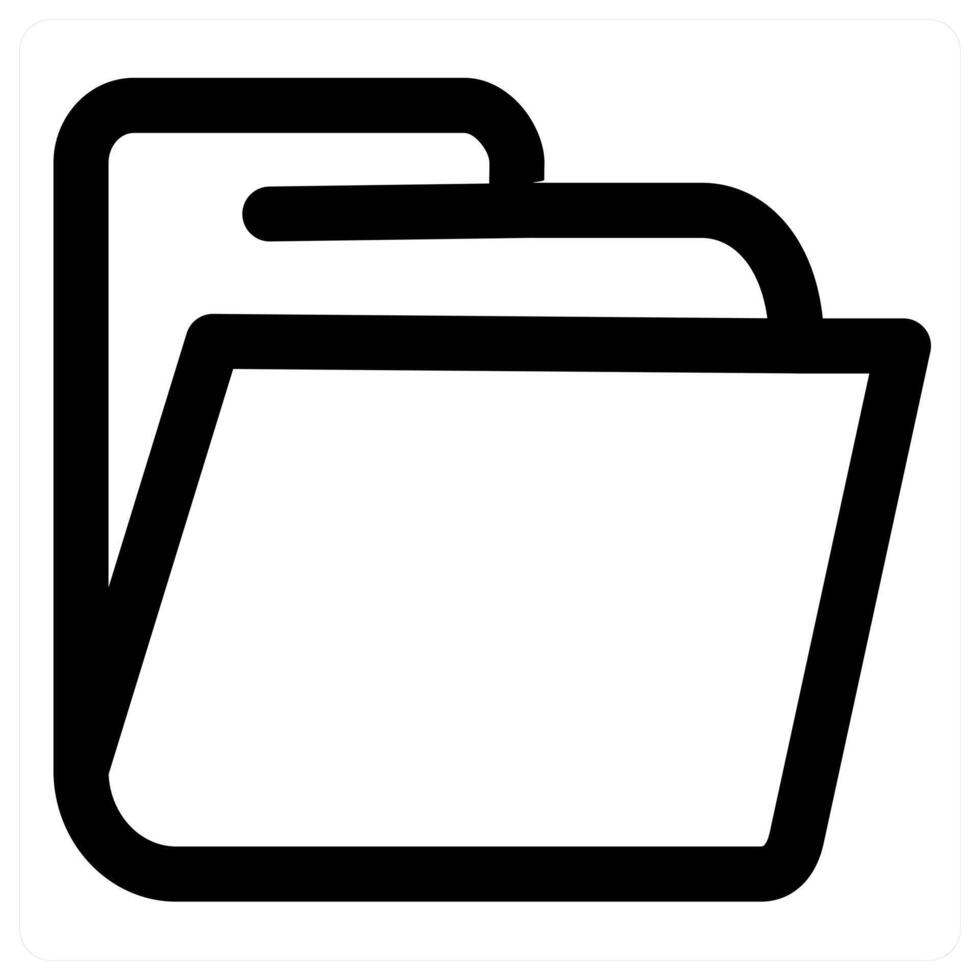 Folder and data icon in black color 60406852 Vector Art at Vecteezy
