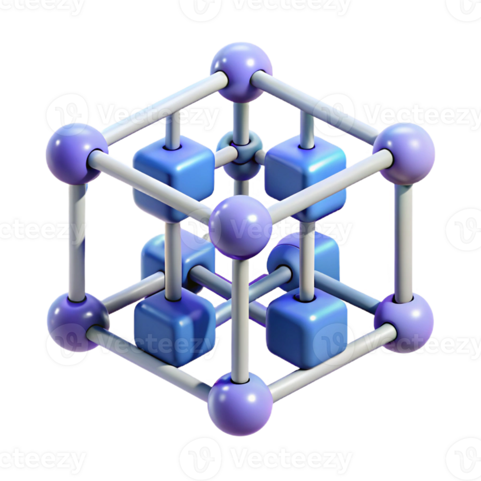 intense fascinating Quantum computing, qubit representation with ...
