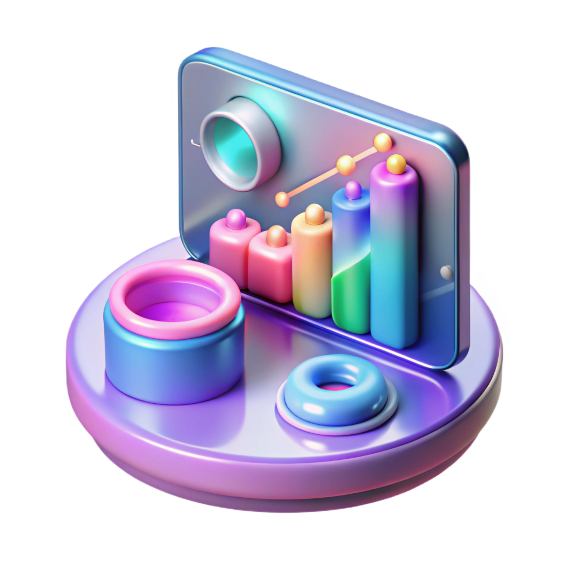 Glorious Dreamy Futuristic Hyper Specific Concept Art Style Render Of A Holographic User