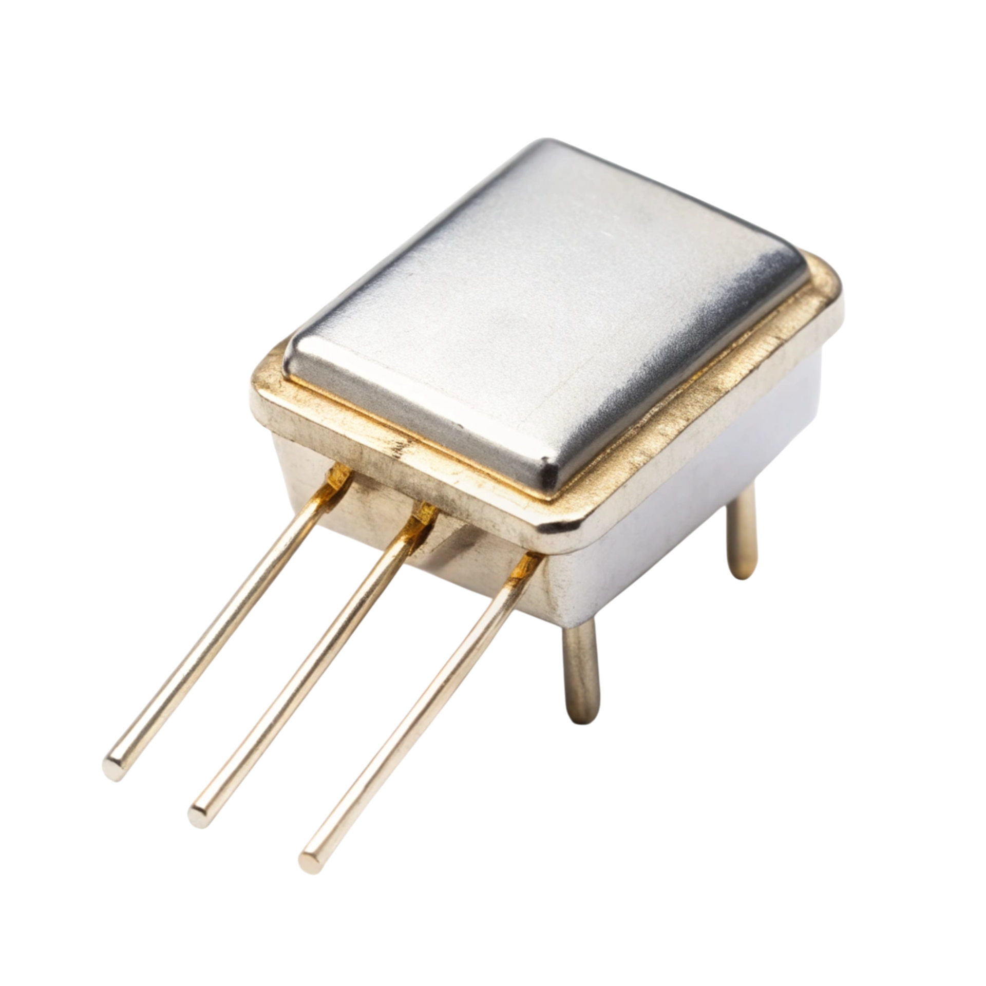 Crystal Oscillator Component With Precision Pins For Use In Electronic Circuits And Frequency