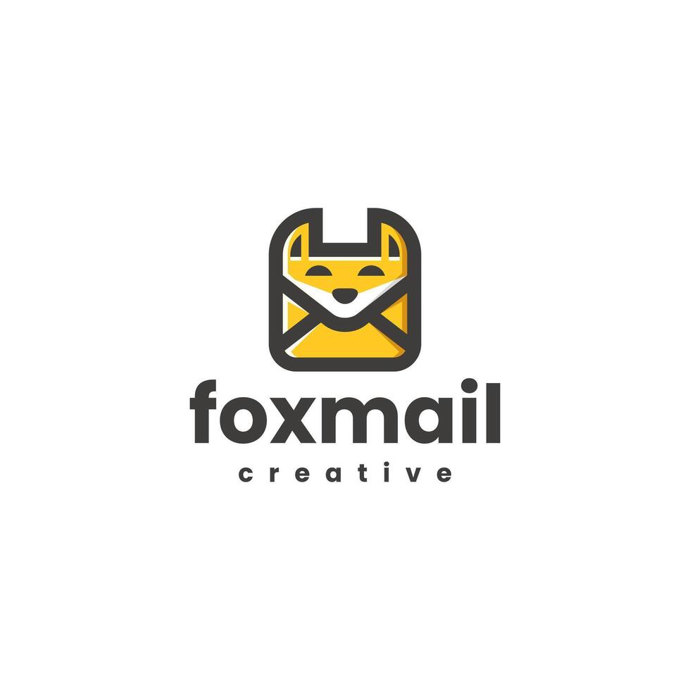 fox mail logo design 60440718 Vector Art at Vecteezy
