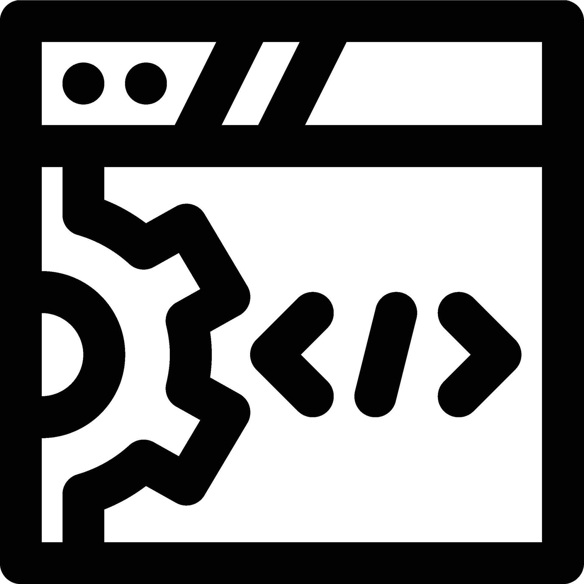 Web Development Web Programming Outline Icon 60441752 Vector Art At