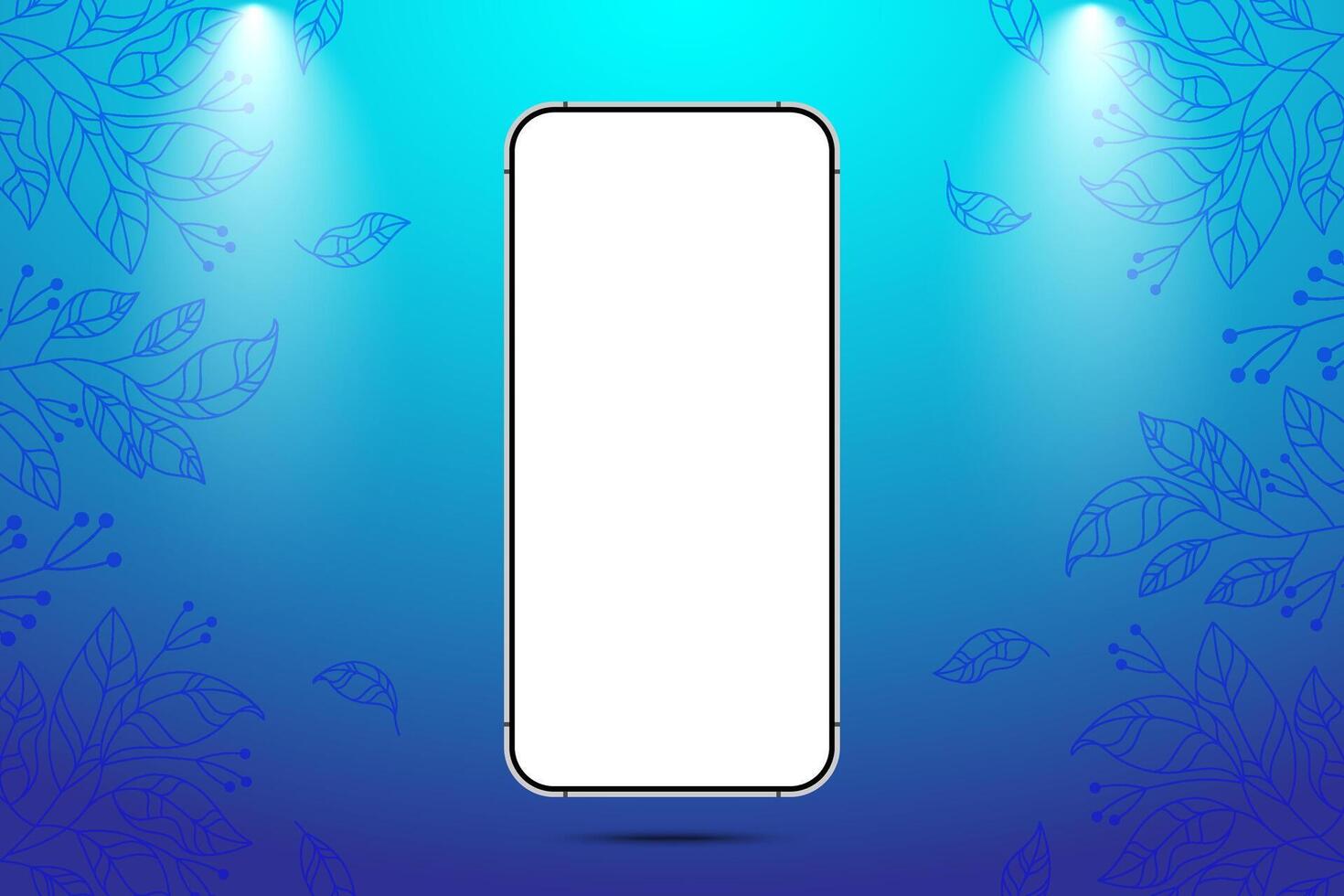 Realistic Smartphone Mockup Mobile Phone 60446301 Vector Art At Vecteezy