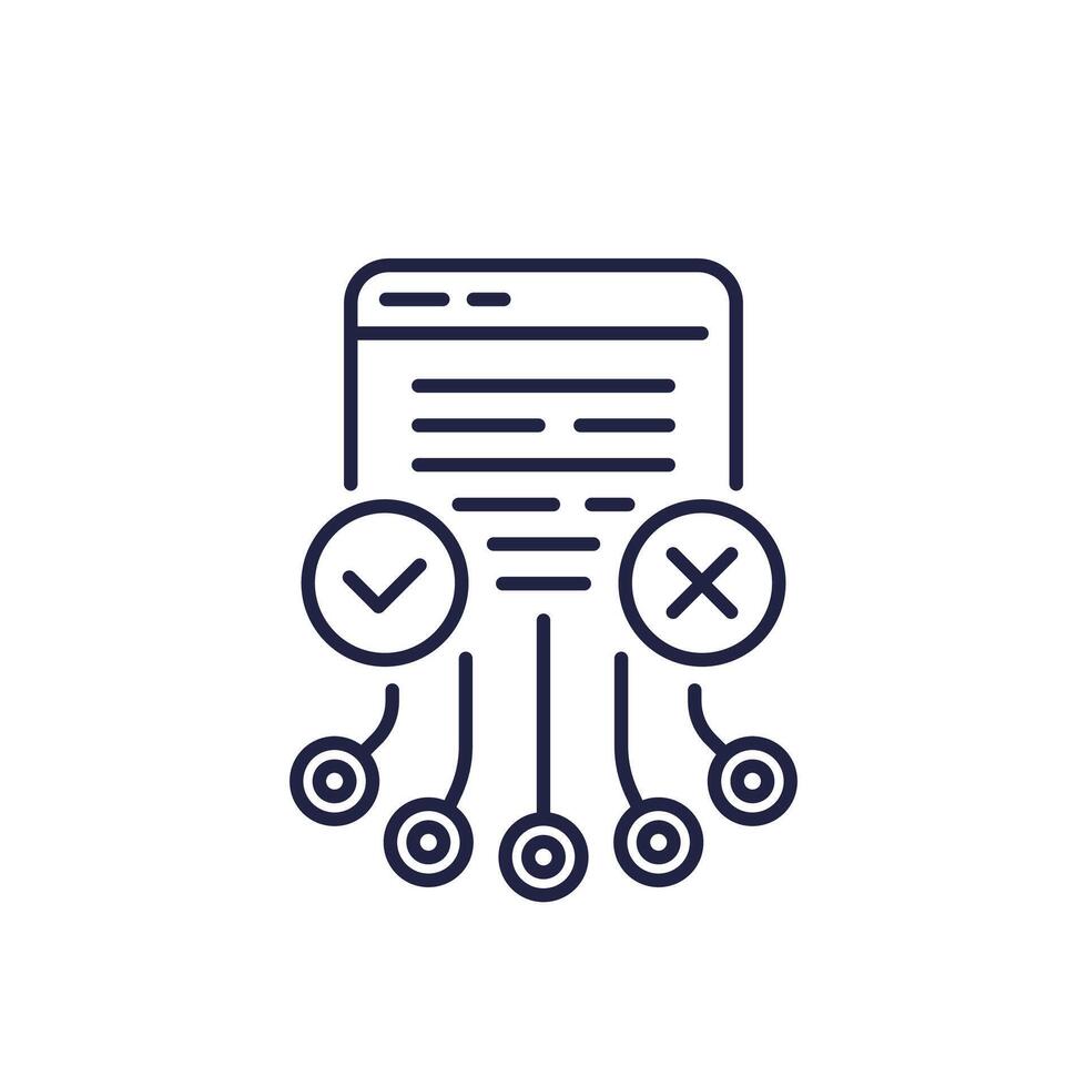 load testing line icon, multiple users accessing website design ... load testing line icon, multiple users accessing website design ...