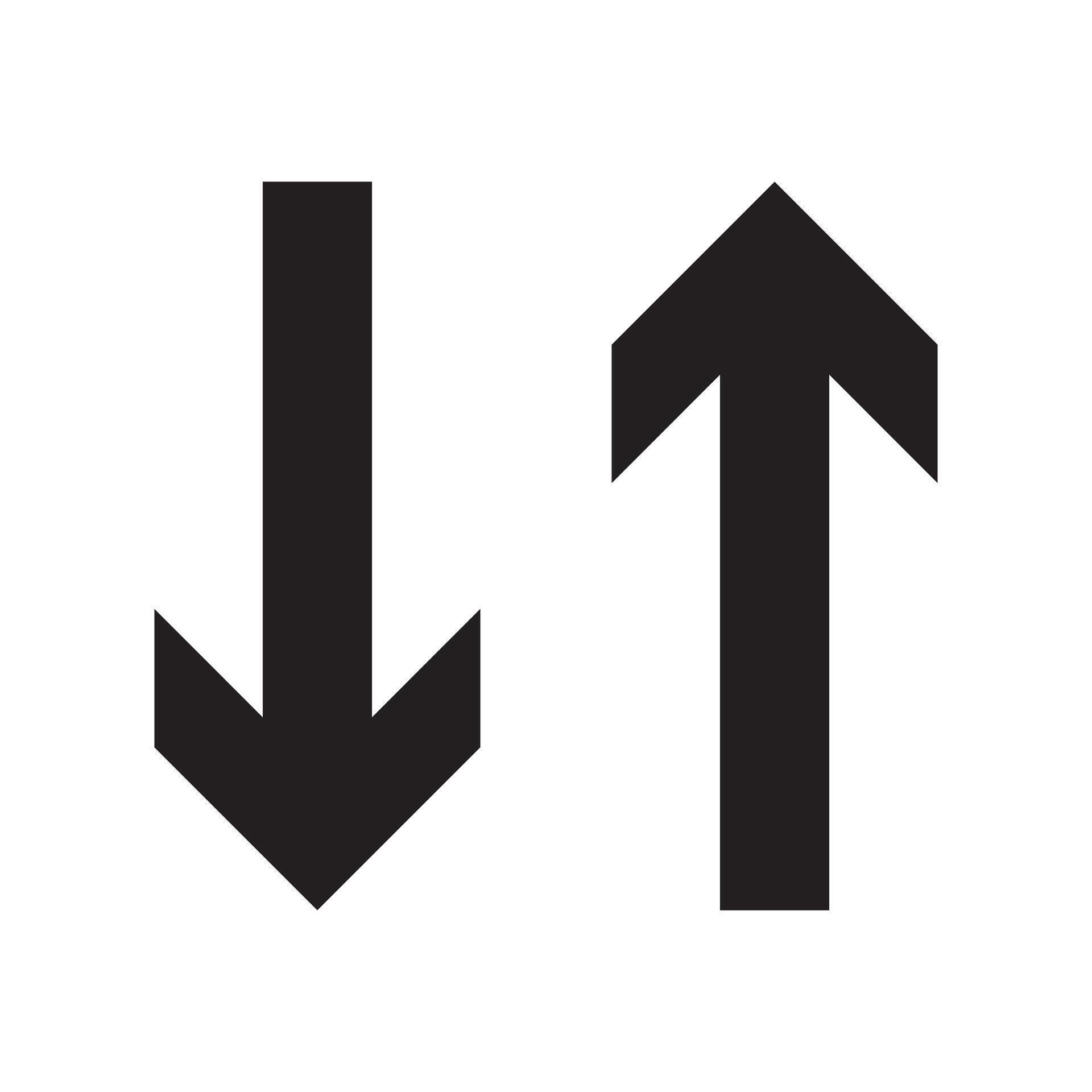 Up Down Arrow Icon North South Pointer Point Lift Elevator Button Download Upload Load Loading ...