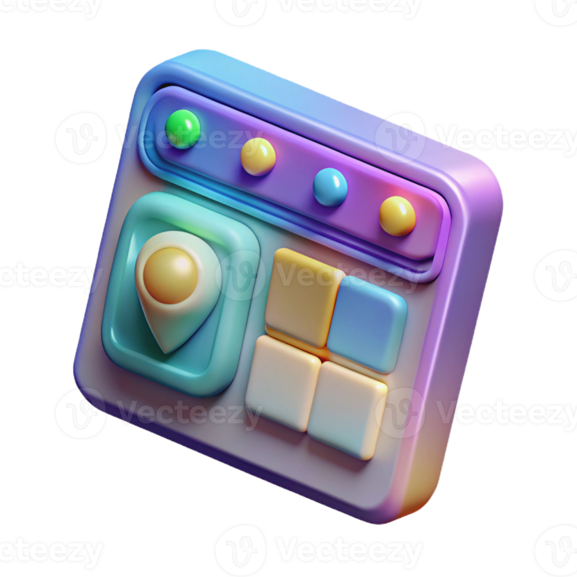 Serene Abstract Spectral Mapping Software Interface Isolated Element Genuine 60487663 Png