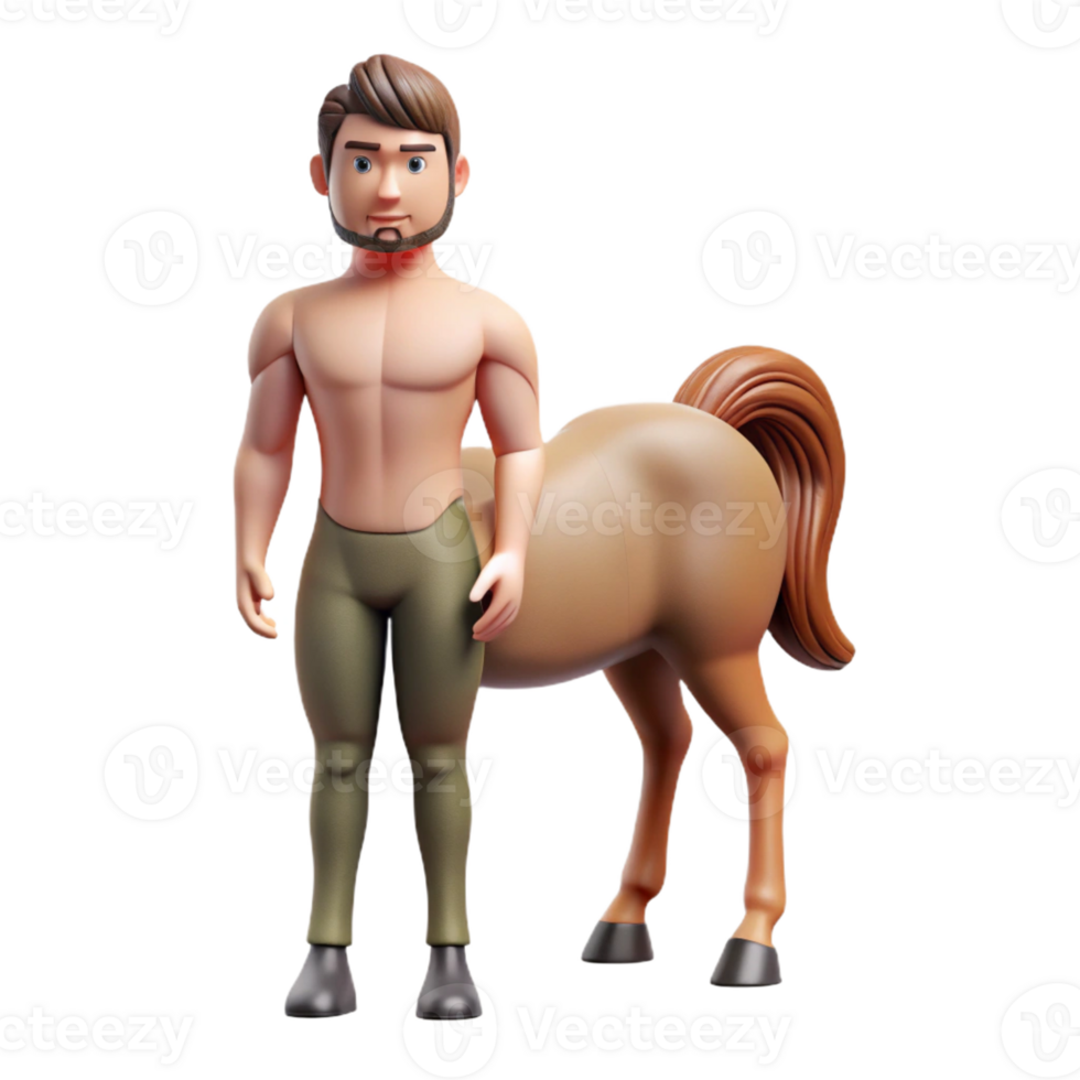 pristine timeless Centaur, half-man, half-horse with Transparent Background 60496191 PNG