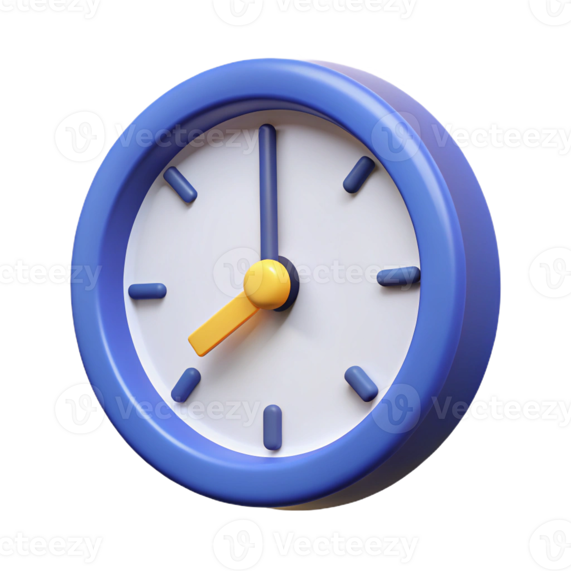 Striking Rustic Crisp Edges Outline Of A Clock Flat Color Minimal Design Scalable Design