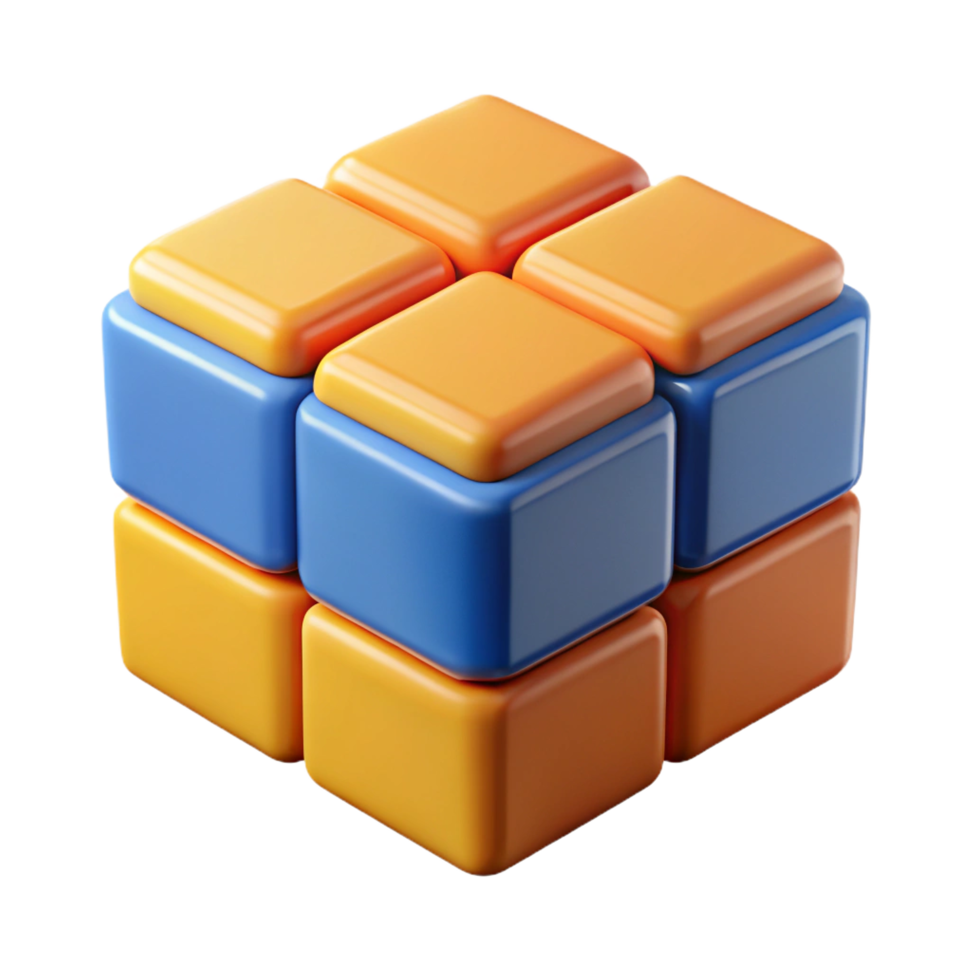 Iconic Gothic Hyper Specific Professional Render Of A Single Levitating Rubiks Cube With