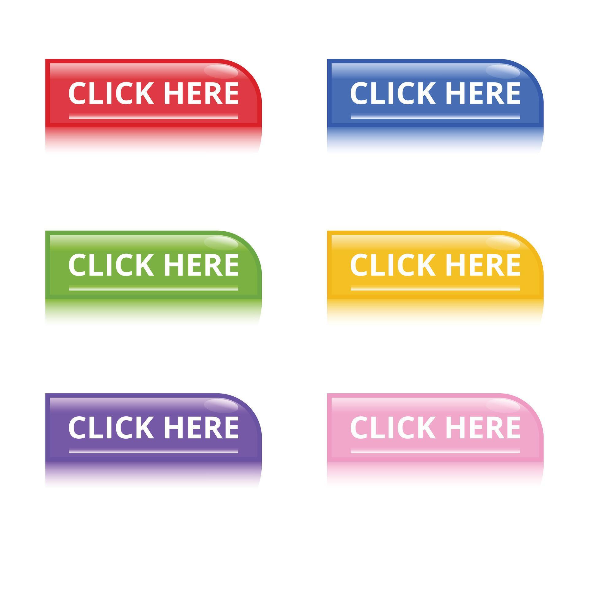 click here web button template illustration design 60503763 Vector Art at Vecteezy