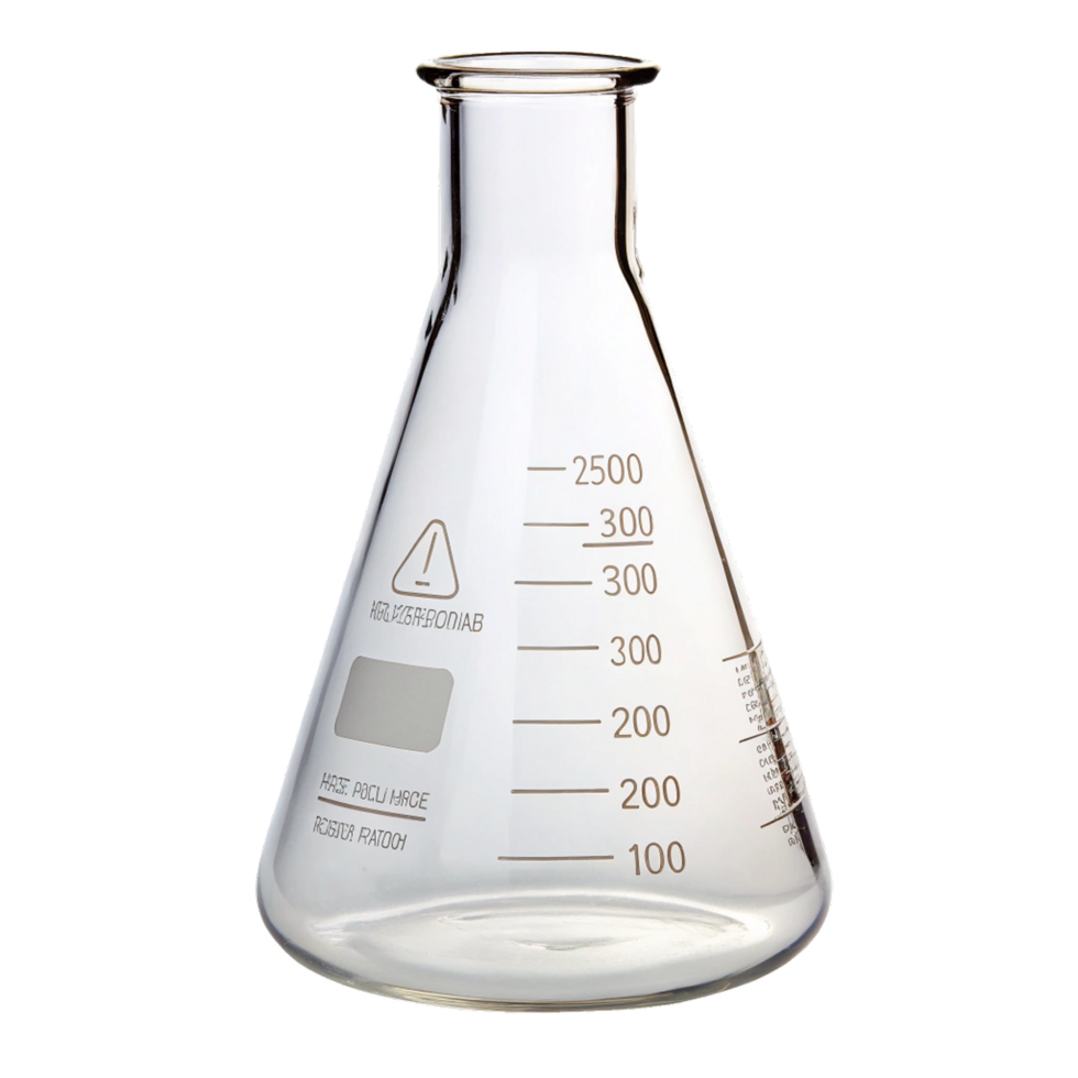 Erlenmeyer flask isolated on transparent background 60517528 PNG