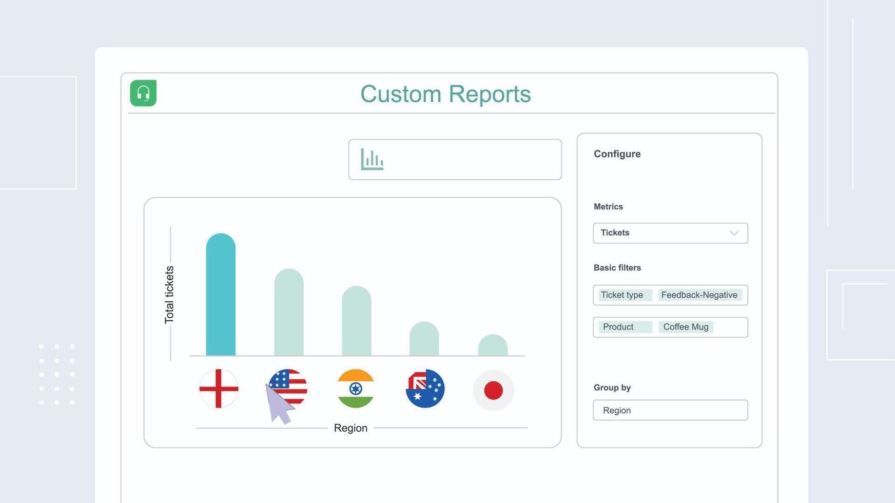 custom reports service 60518398 Vector Art at Vecteezy