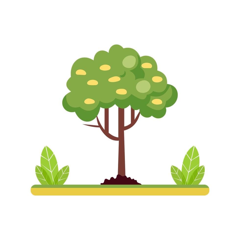 background with beautiful tree 60537564 Vector Art at Vecteezy