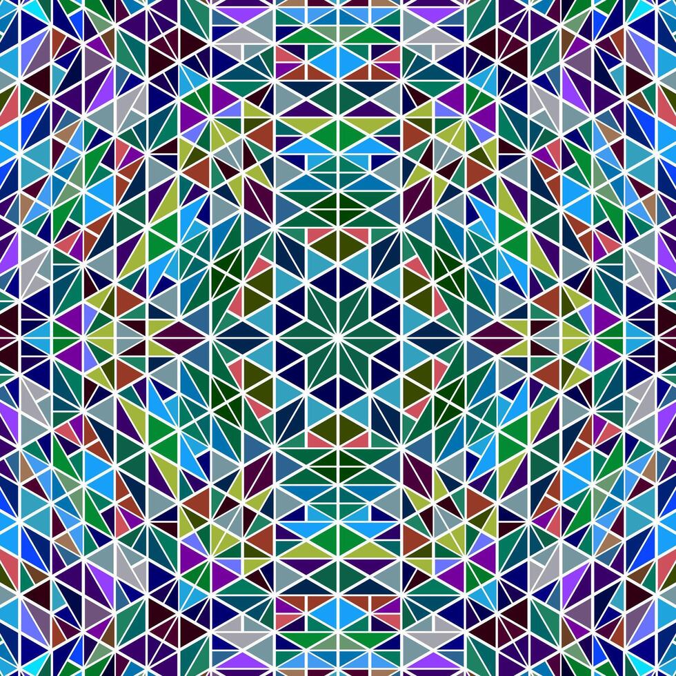 Abstract Geometrical Dynamic Circular Tiled Triangle Mosaic Background 60540998 Vector Art At