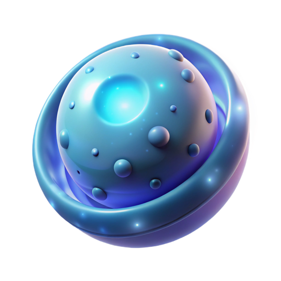 Spectacular Standout Concept Art Style Isolated Cutout Of A Pulsating Ethereal Orb Of Pure