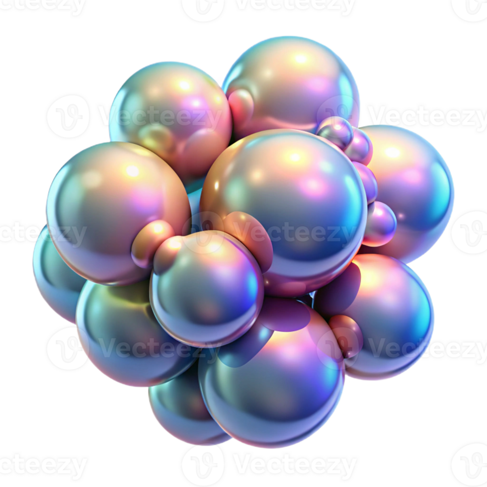 Extraordinary Minimalist A Cluster Of Floating Bubbles Authentic 60553114 Png