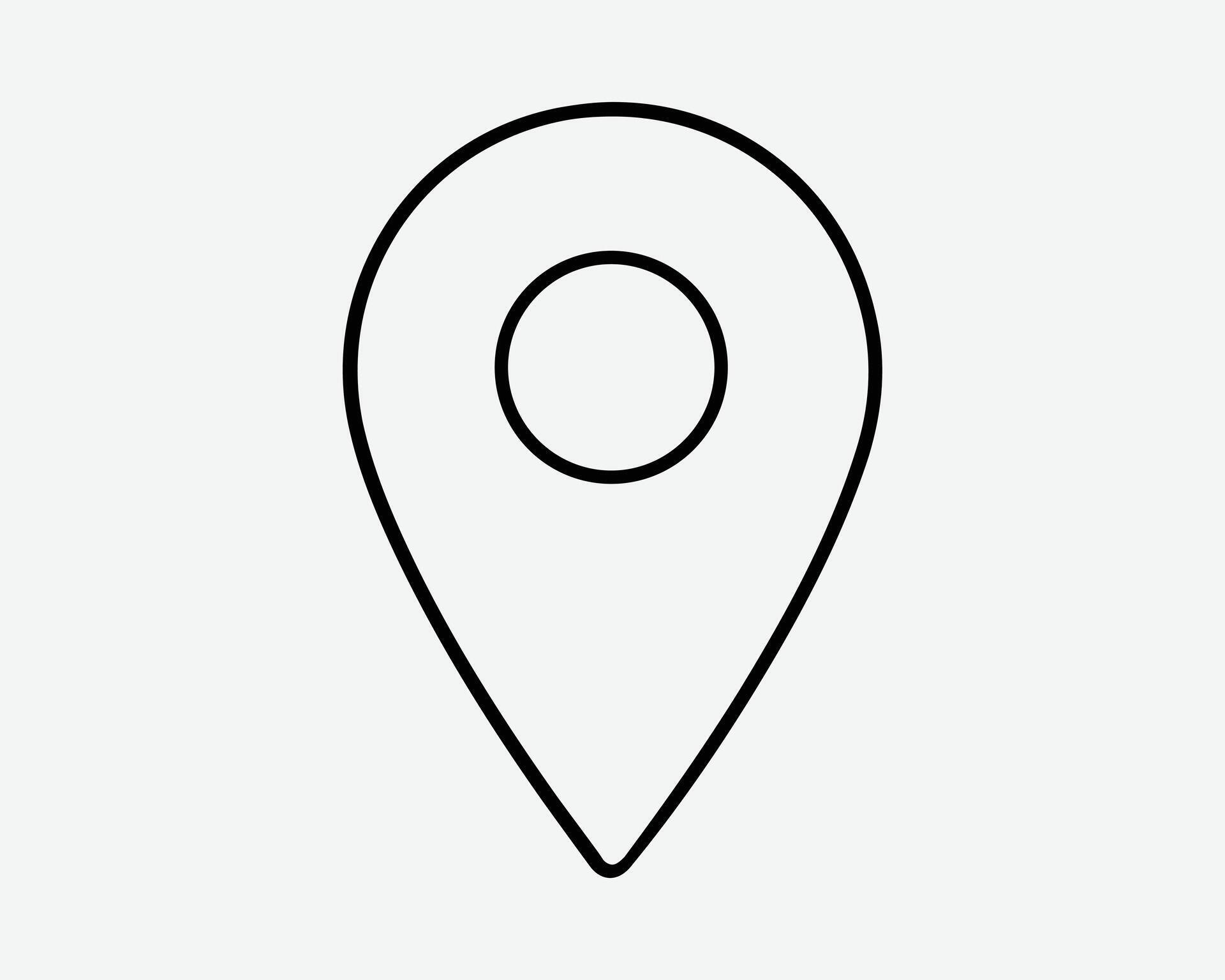 Location Pin Symbol Map Position Pinhead Navigation Direction Gps