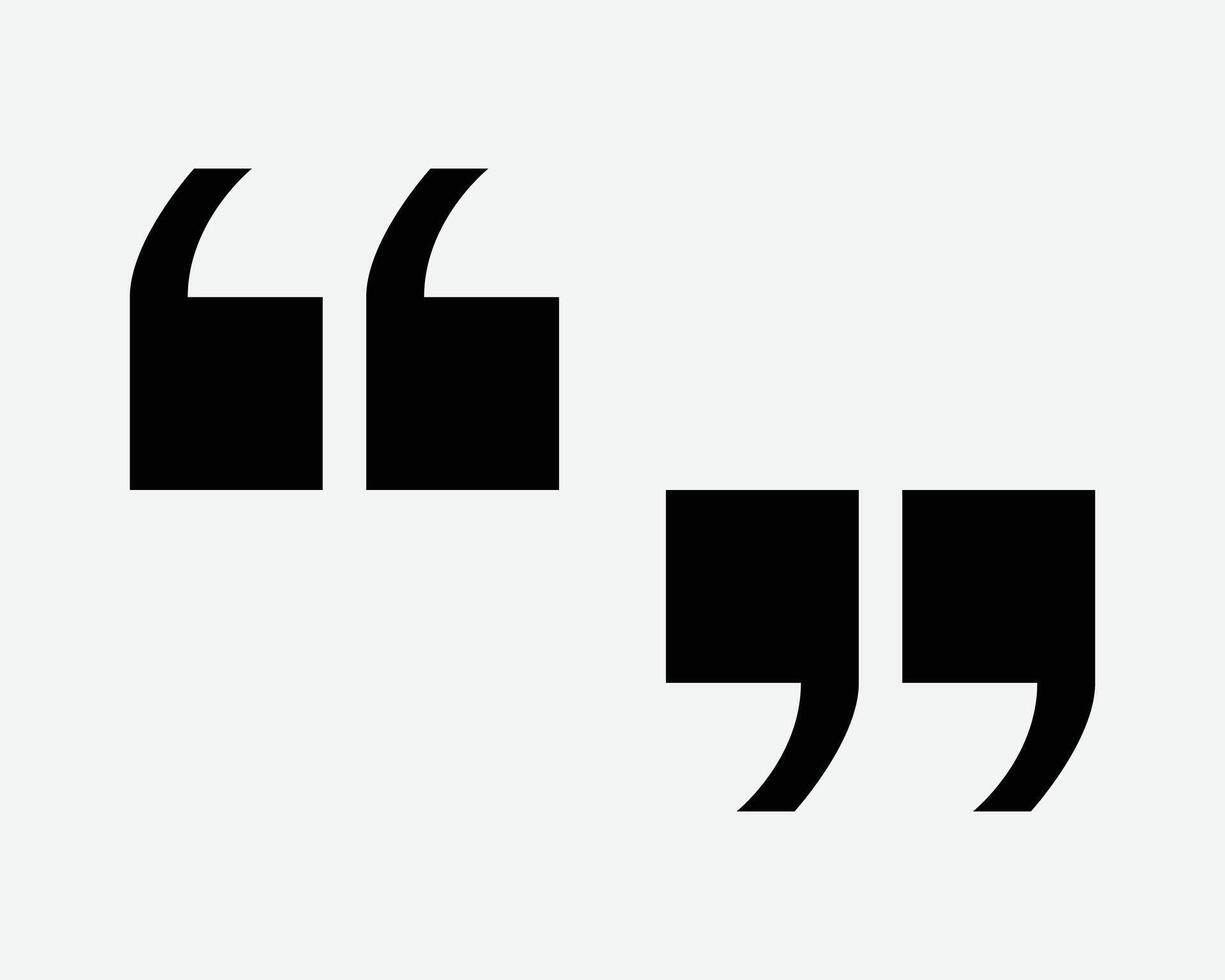 Open and Close Quotation Marks Icon Opening Closing Speech Talk Communication Quote Symbol ...