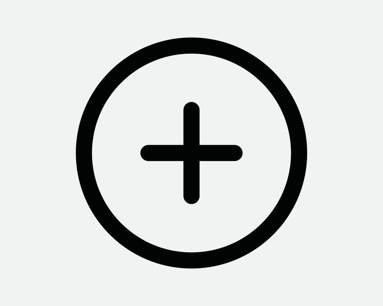 Positive Round Terminal Icon Plus Add Addition Circle Battery Point Charge Math Sum Medicine