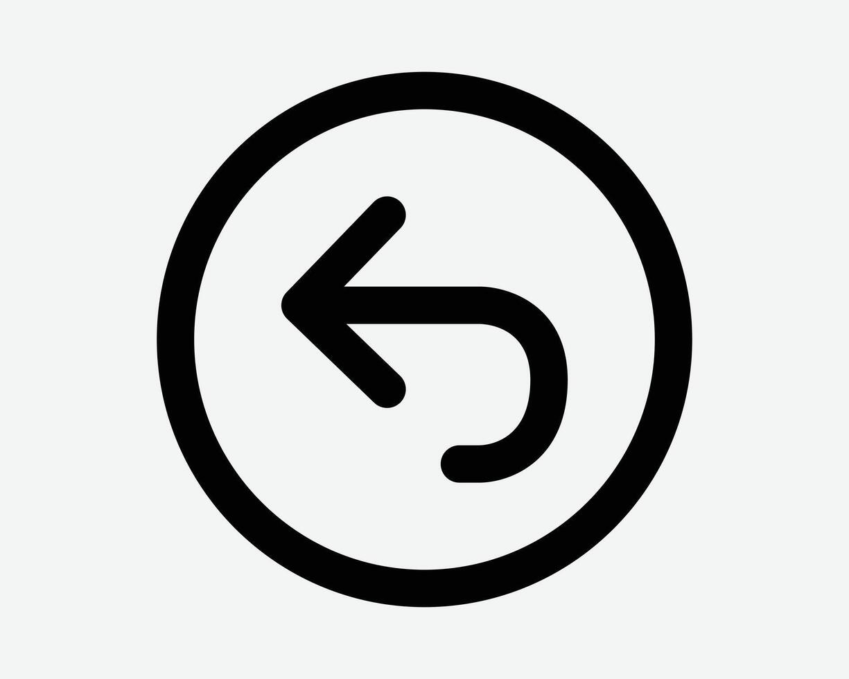 Undo Arrow Round Circle Icon Back Point Pointer Left Button Repeat Reload Circular Backward ...