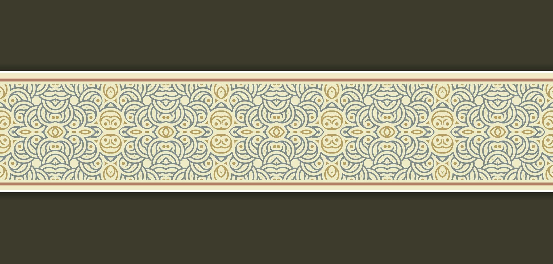 ornamental pattern border Design 60570654 Vector Art at Vecteezy