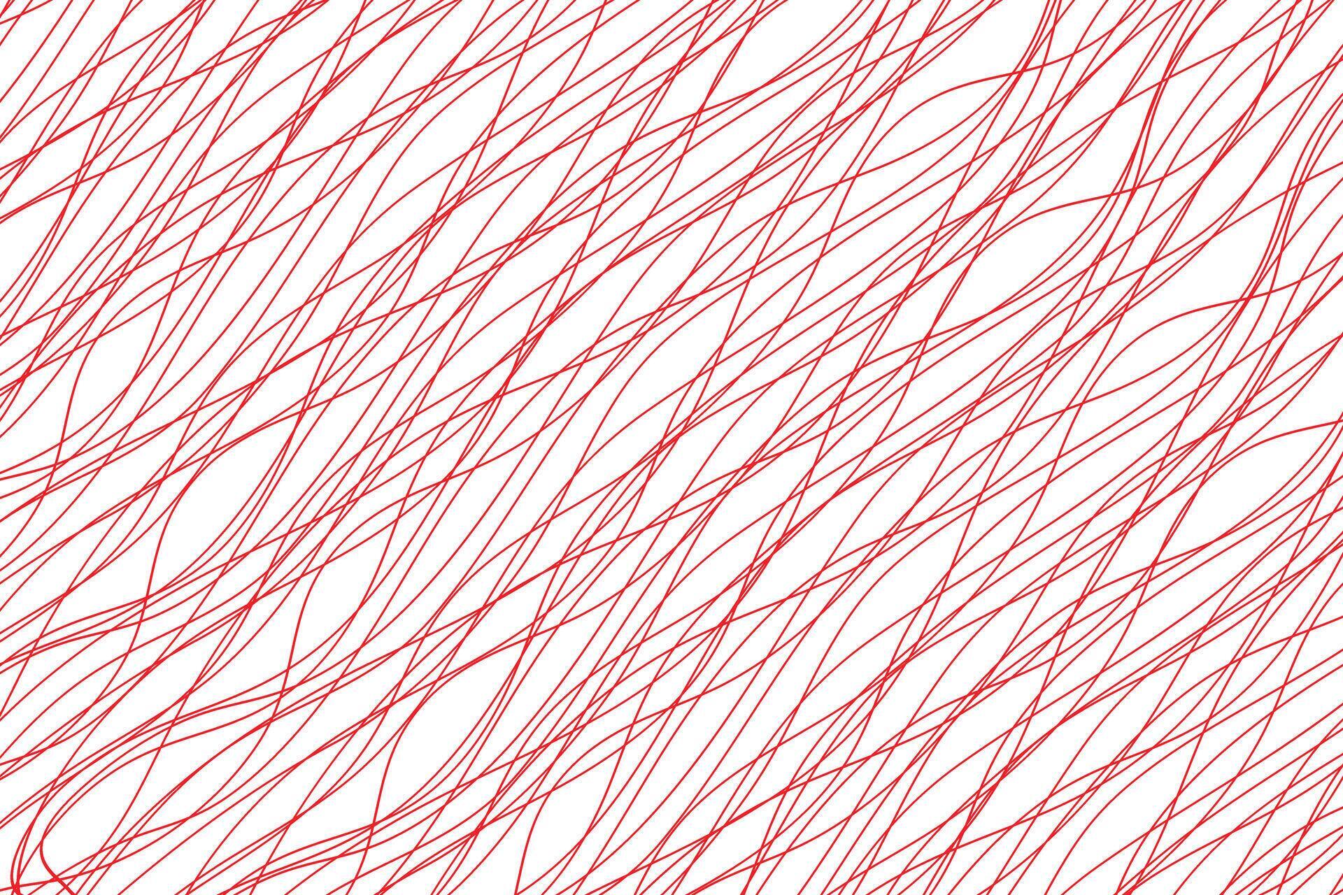 Simple Abstract Red Color Diagonal Random Chaotic Line Net Pattern That
