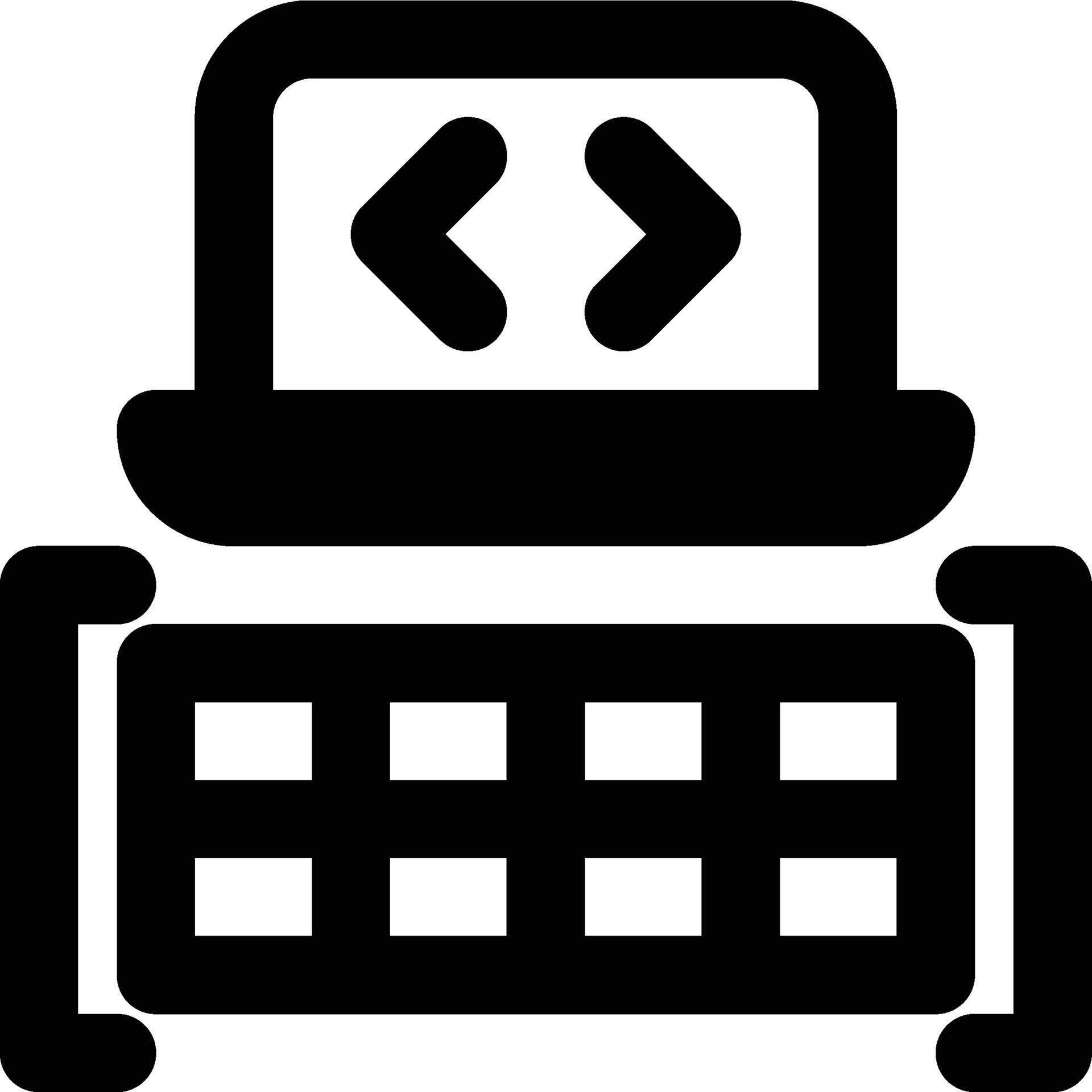 2d Array, Two Dimensional, Array Outline Icon 60576471 Vector Art at ...