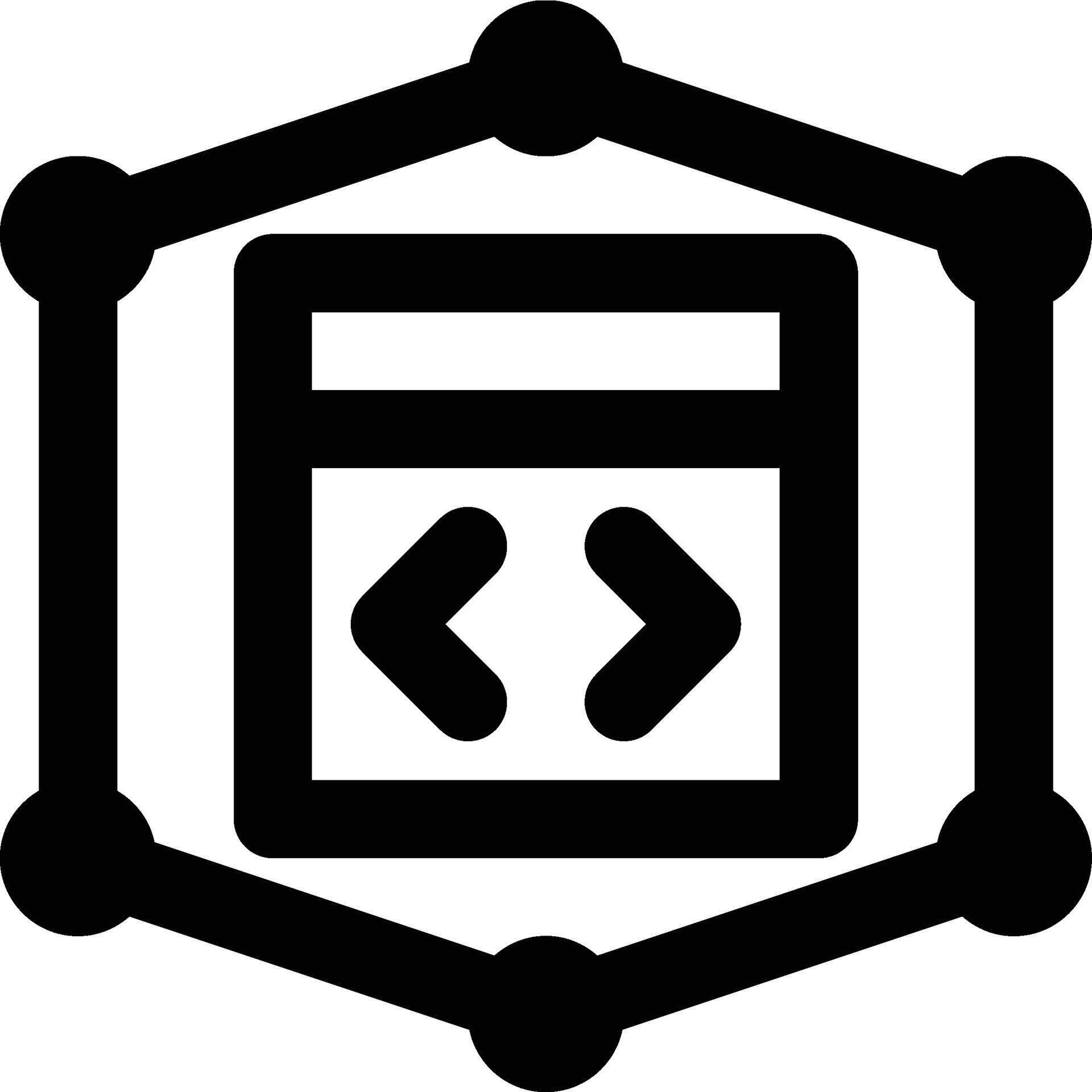 Framework Programming Framework Programming Outline Icon 60576473 Vector Art At Vecteezy