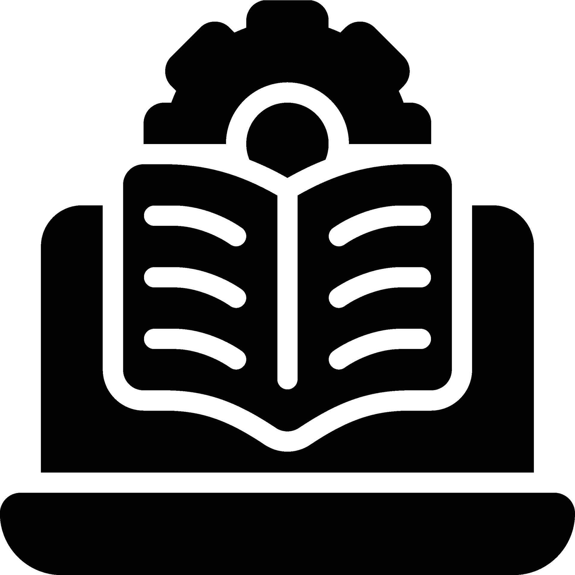 Unsupervised Learning, Machine Learning, Artificial Intelligence Glyph ...